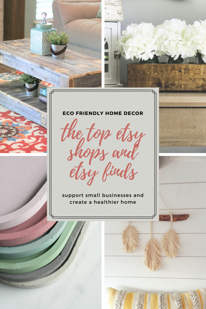 Top Etsy Purchases for Eco Friendly Home Decor - Healthy House on the Block