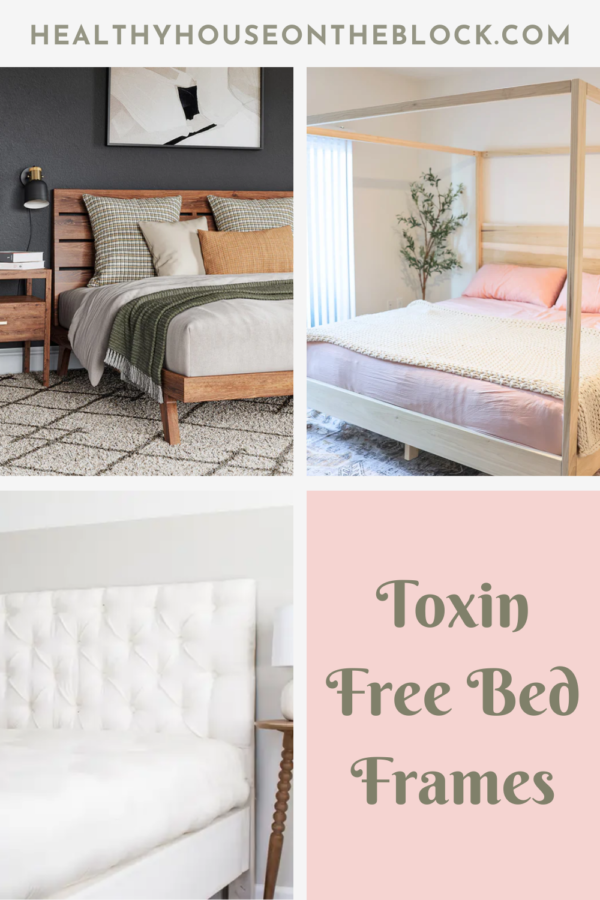 Non Toxic Wooden Bed Frames and Natural Headboards